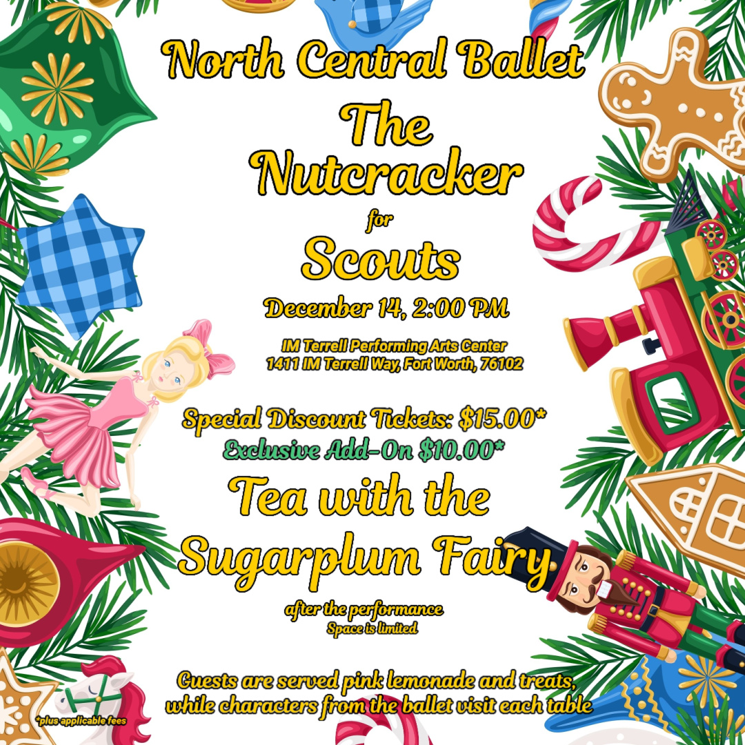 Special Nutcracker Event for Scouts - Keller Ballet Training | Fort ...